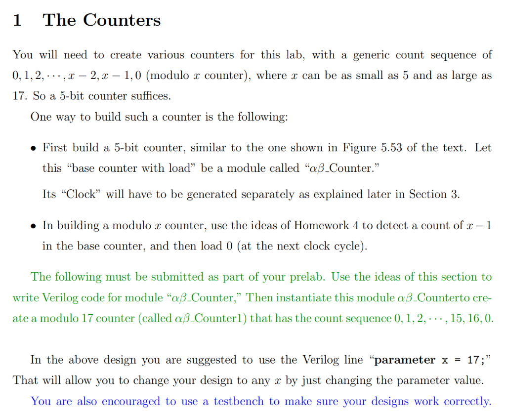 Solved module upcount (R, Resetn, Clock, E,L,Q) input | Chegg.com