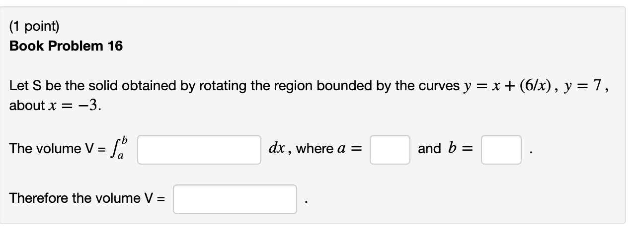 Solved (1 point) Book Problem 17 Use the method of | Chegg.com