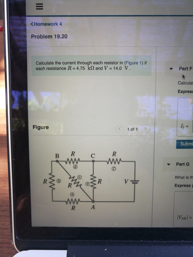 Solved Calculate the current through resistor a,b,c,d,e and | Chegg.com