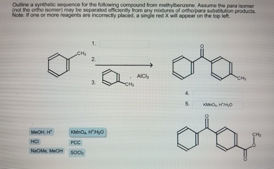 Solved Outline a synthetic sequence for the following | Chegg.com