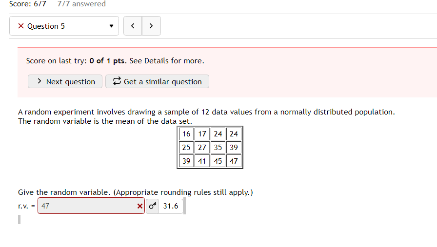 Solved Score on last try: 0 of 1 pts. See Details for more. | Chegg.com