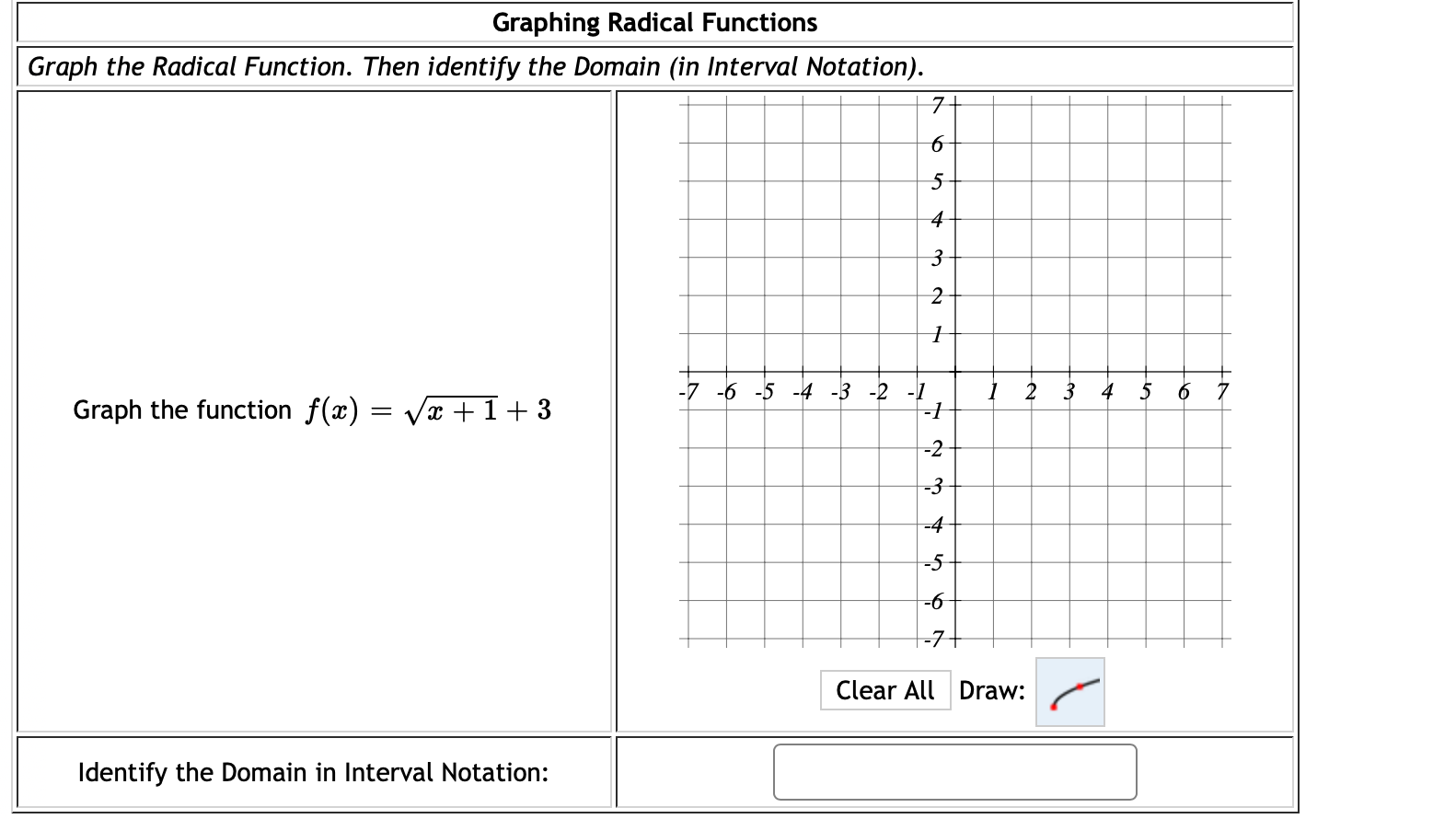 Solved graph the square root function please, also state the | Chegg.com