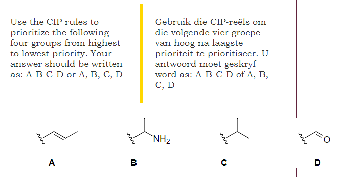 Solved Use the CIP rules toprioritize the followingfour | Chegg.com