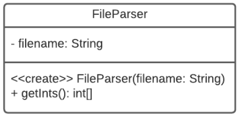 Solved Part 1 (10 points) Implement the StringParser class | Chegg.com