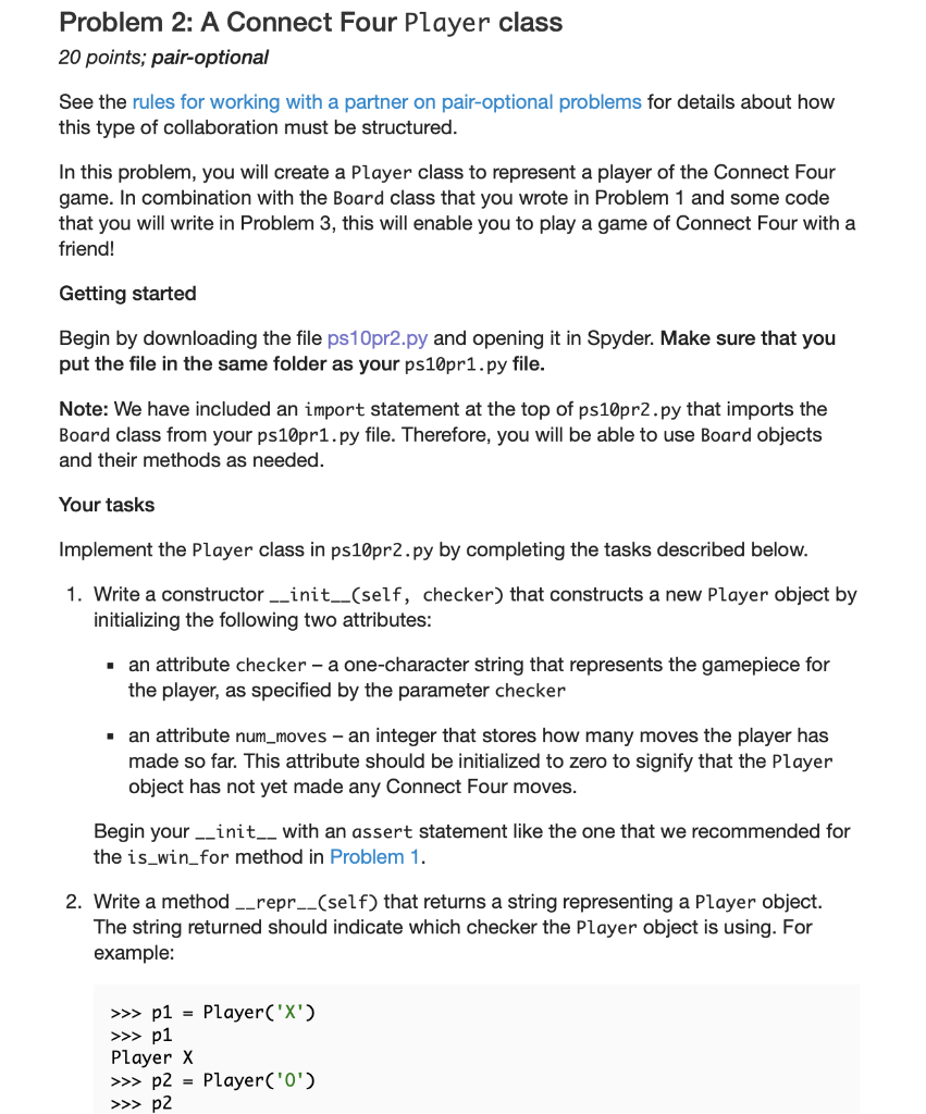 Solved Problem Set 10 Instruction # # ps10pr2.py (Problem | Chegg.com