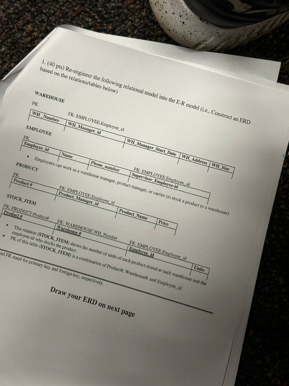 Solved Match a definition (first column) ﻿with an example | Chegg.com