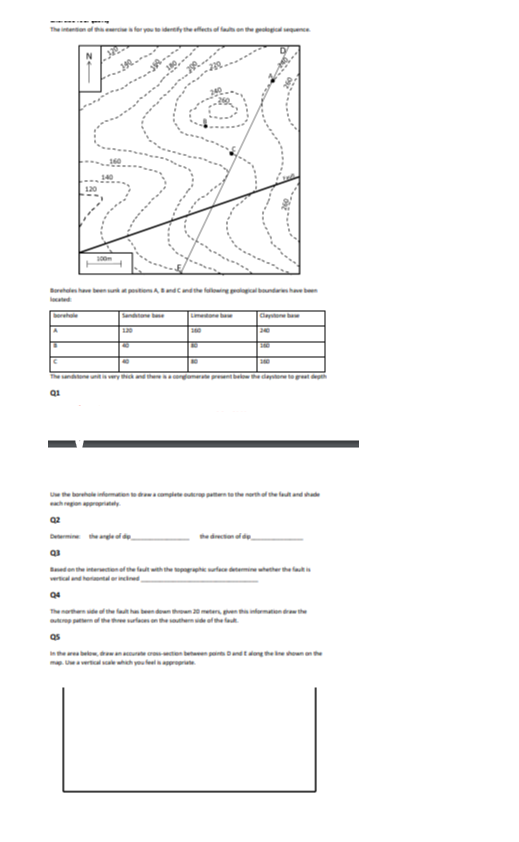 - 220 ----140.--- -369 ---160 140 Boreholes have | Chegg.com