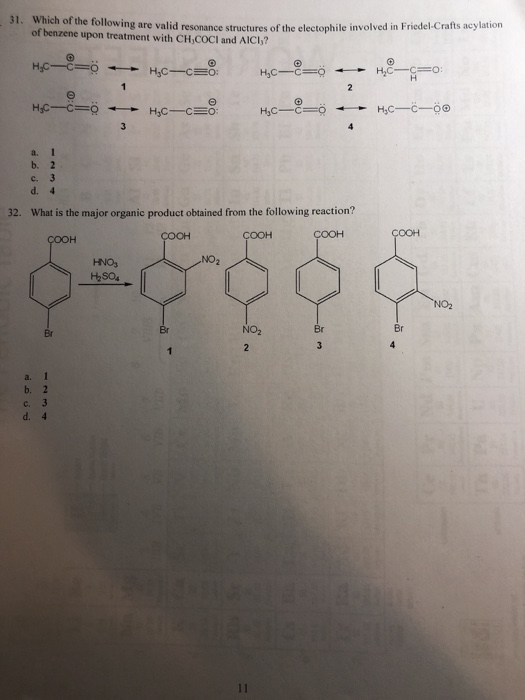 Solved e following are valid resonance structures of the | Chegg.com