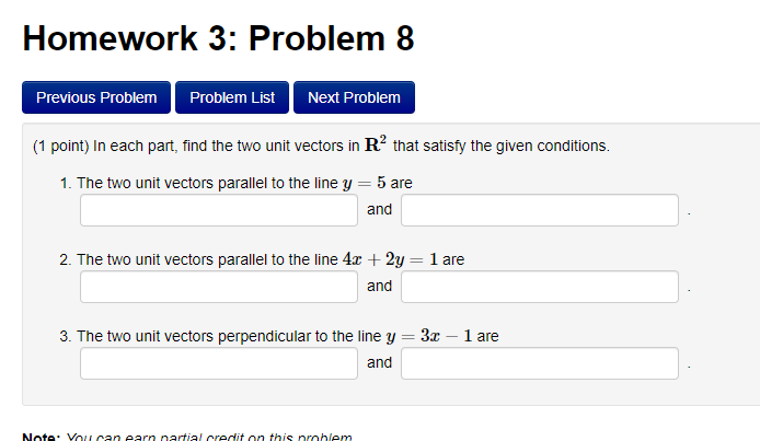 Solved In each part, find the two unit vectors in R2R2 that | Chegg.com