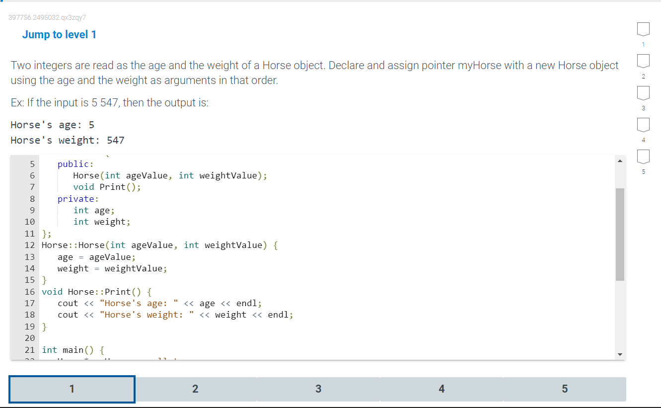Solved 397756.2495032.qx3zqy7 Jump to level 1 Two integers | Chegg.com