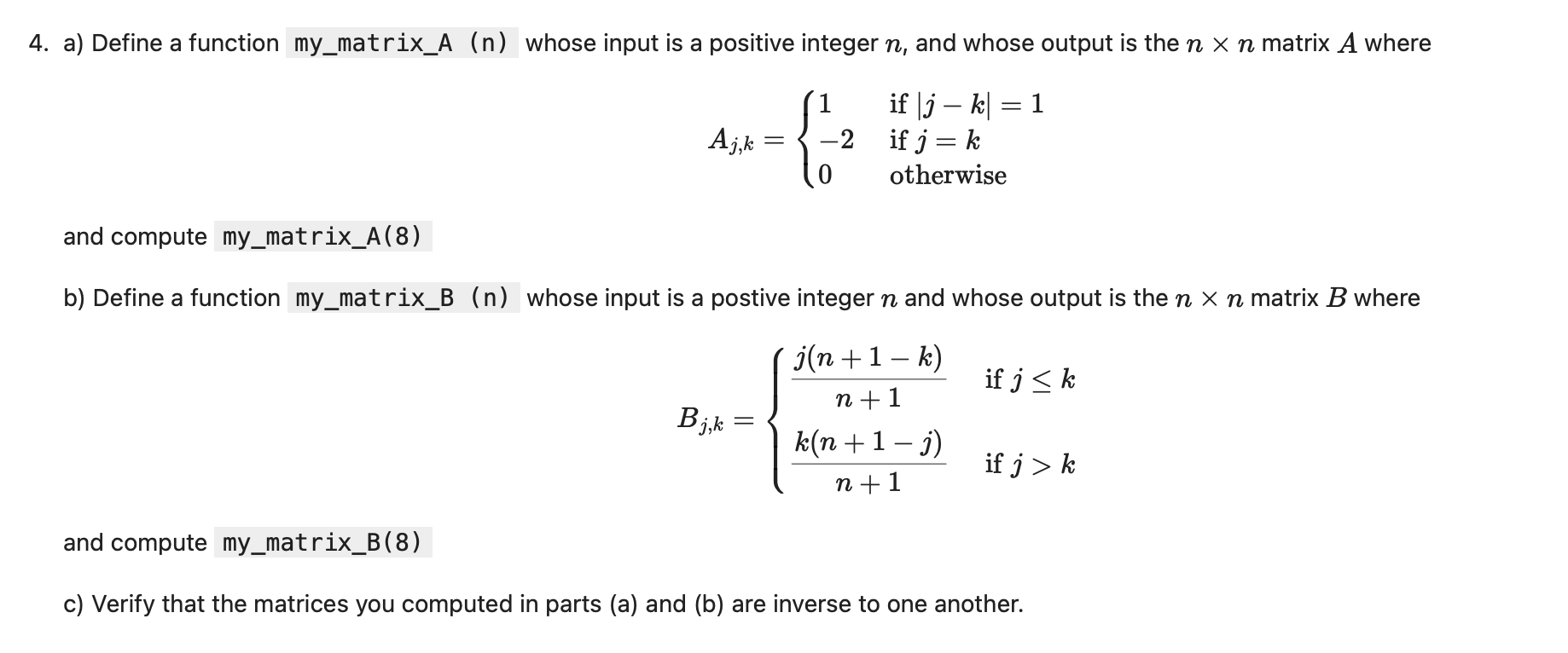 (CODE WITH SAGE MATLAB WITH OUTPUT PLEASE) ﻿a) | Chegg.com