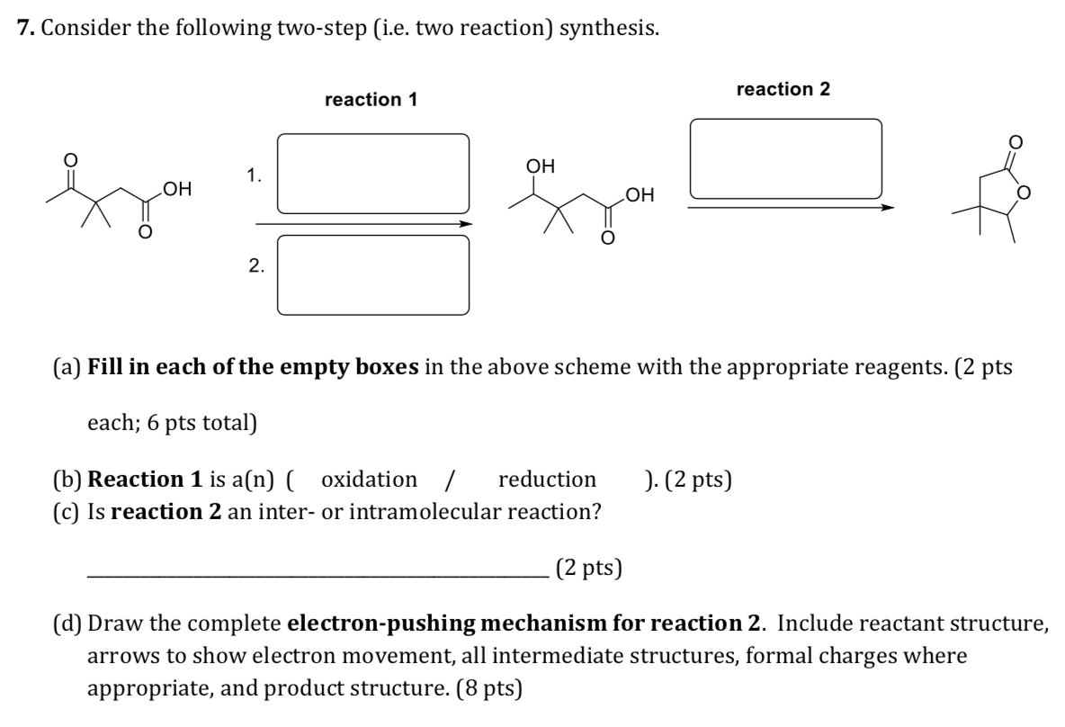 Solved 7. Consider the following two-step (i.e. two | Chegg.com