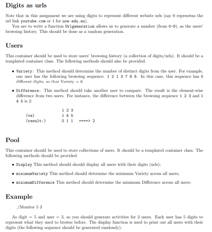 Solved This assignment involves a Monitor class to monitor | Chegg.com