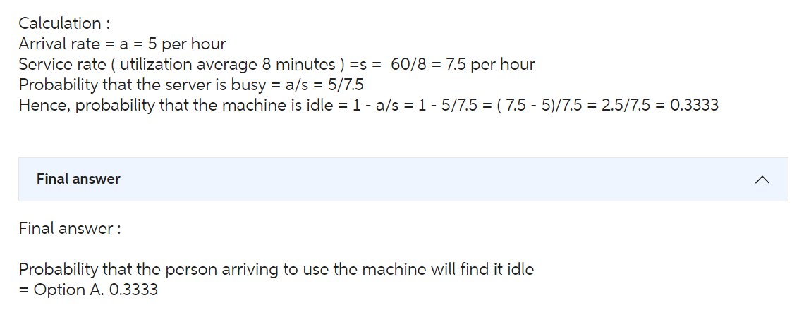 Solved Q7 to Q10 are based on this problem. machine, with | Chegg.com