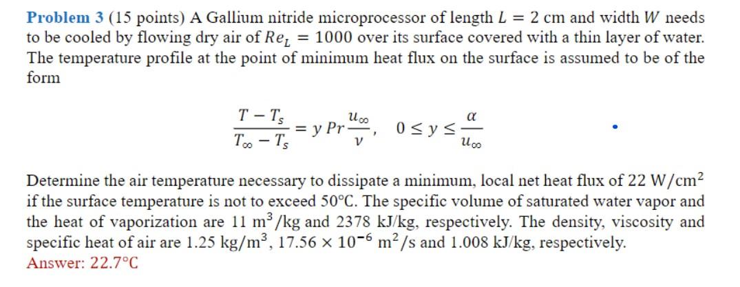 Problem 3 ( 15 points) A Gallium nitride | Chegg.com