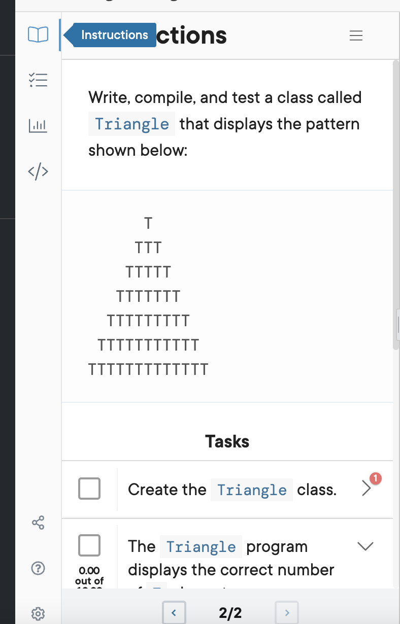 Solved Write, compile, and test a class called that displays | Chegg.com