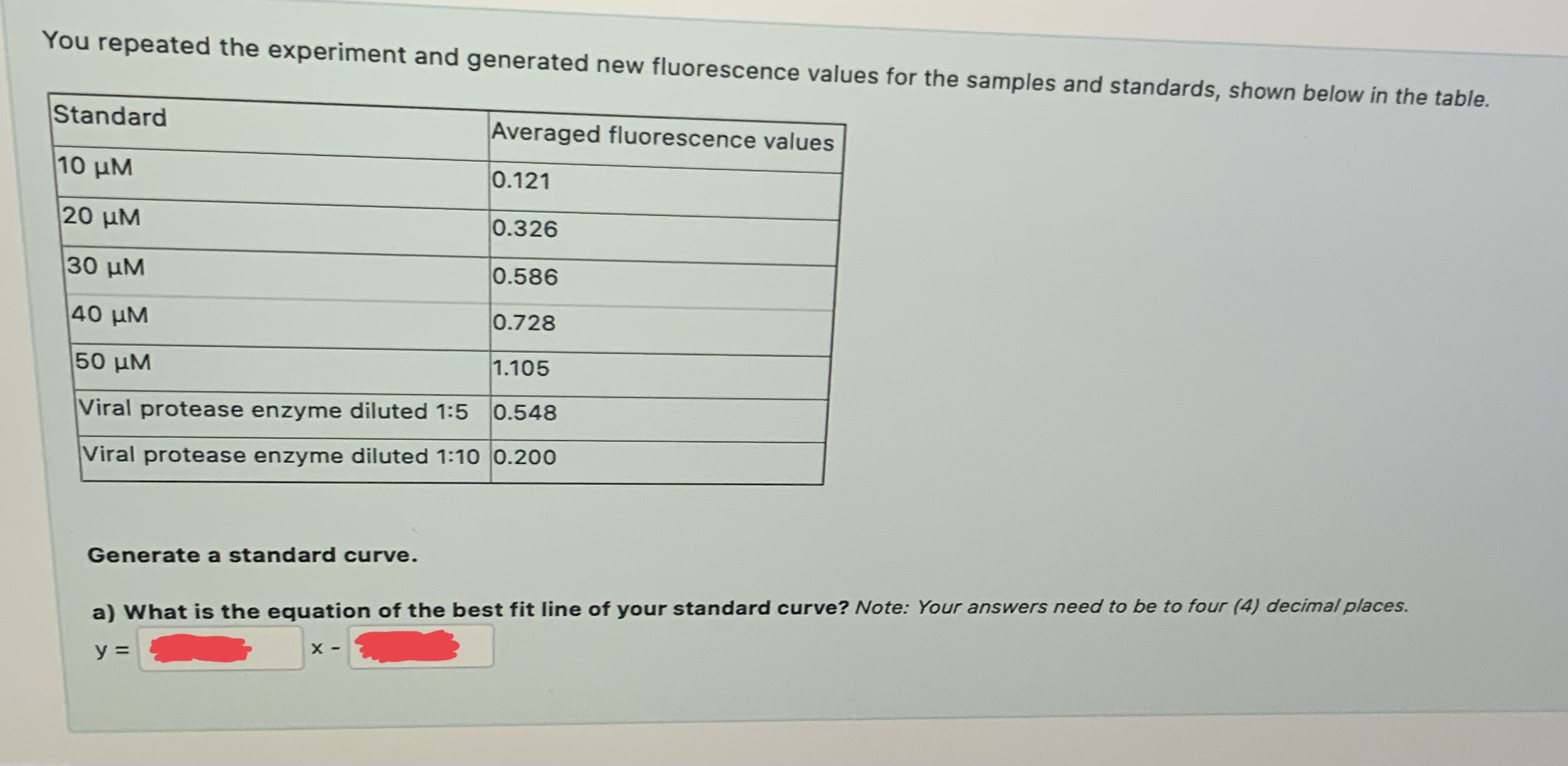 Solved You repeated the experiment and generated new | Chegg.com