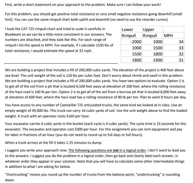 First, write a short statement on your approach to | Chegg.com