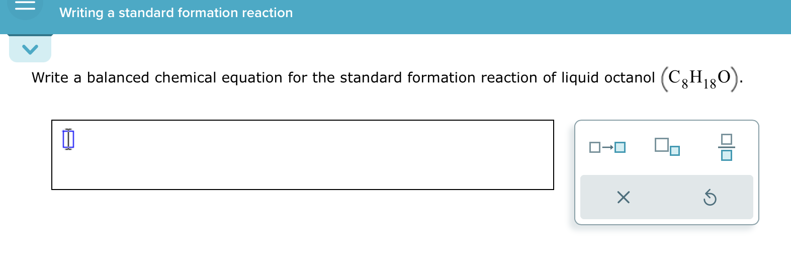 Solved Writing a standard formation reactionWrite a balanced | Chegg.com