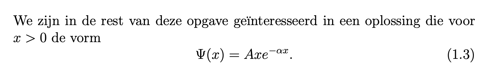 Solved In the question bellow in (1.2 )the schrodinger | Chegg.com