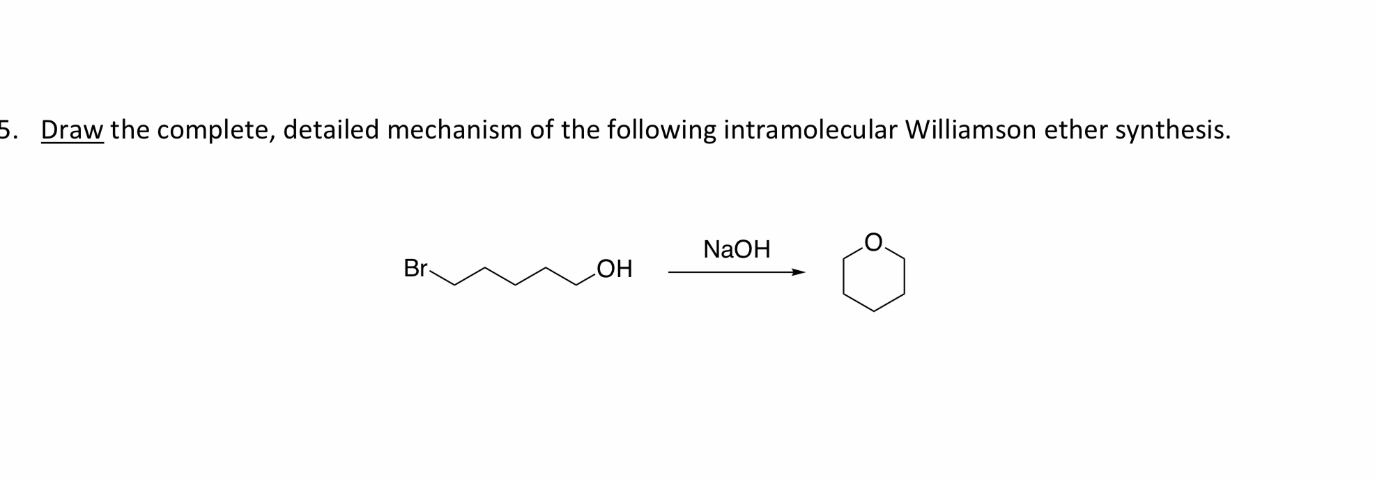 Solved Draw the complete, detailed mechanism of the | Chegg.com