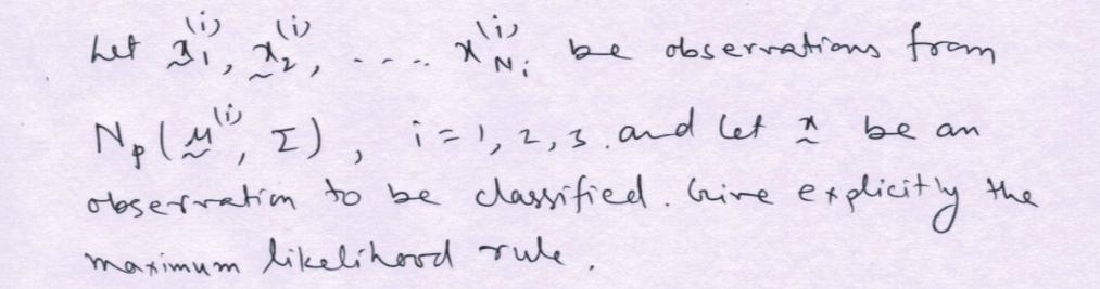 Solved Multivariate analysis. Step by step solution needed. | Chegg.com