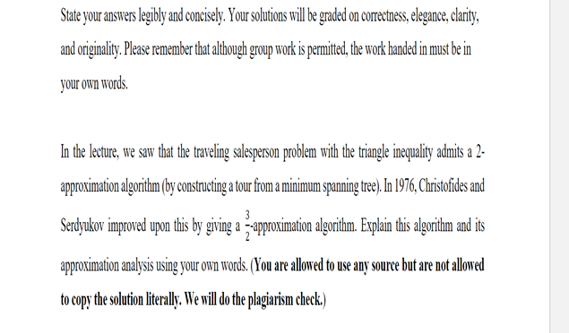 Solved State your answers legibly and concisely. Your | Chegg.com