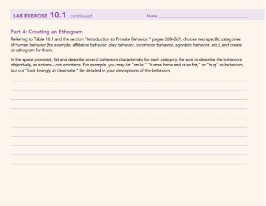Solved d. Grasping hands, but not opposable thumbs e Exhibit | Chegg.com