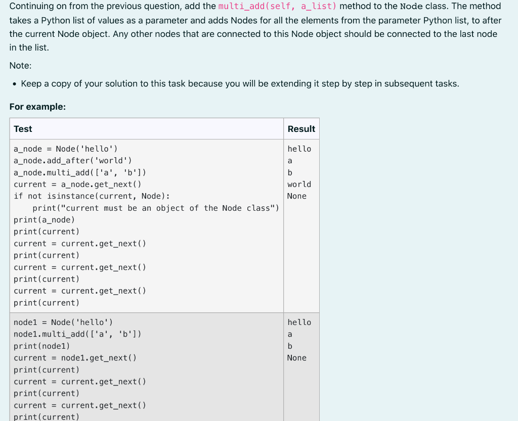 Continuing on from the previous question, add the | Chegg.com