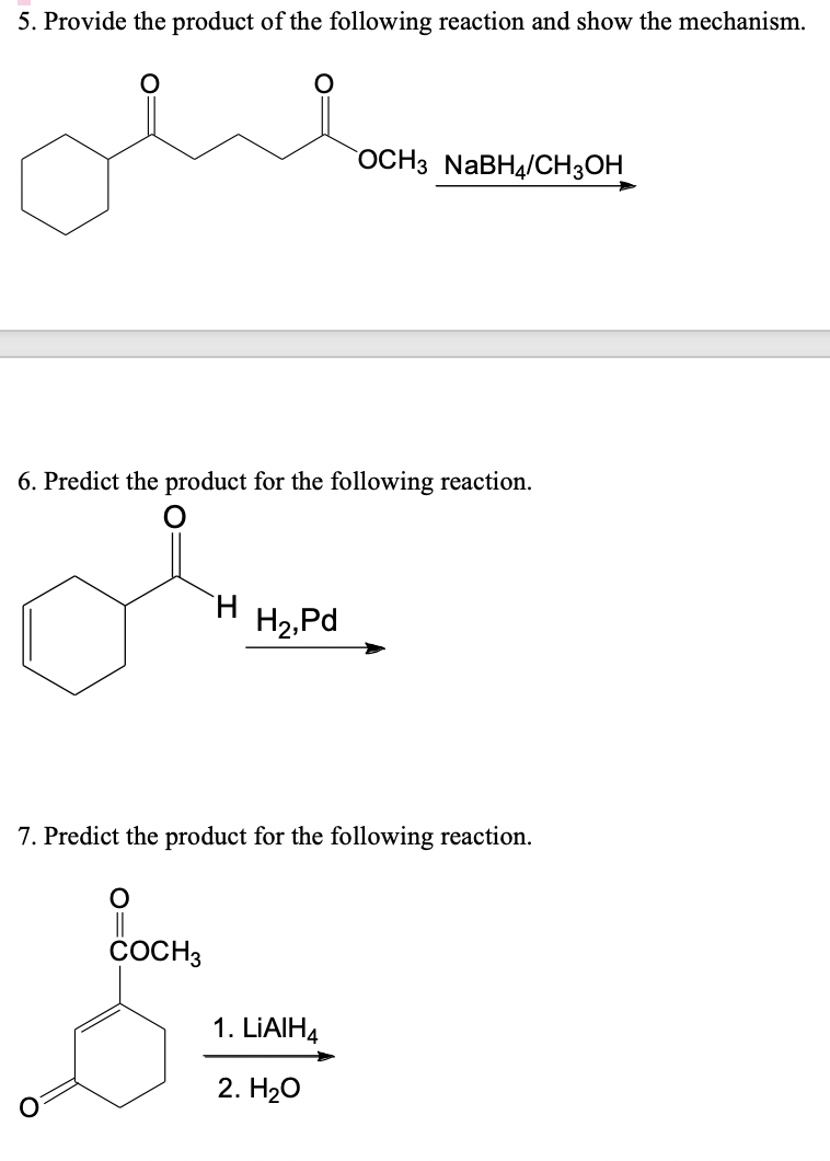 Nabh4 Ch3oh Mechanism