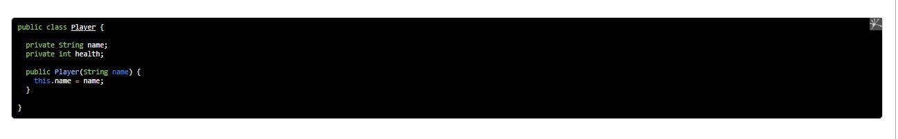 Solved public class Player { private string name; private | Chegg.com