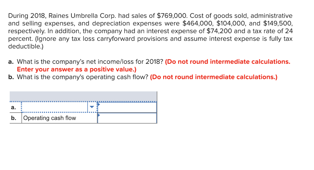 Solved During 2018, Raines Umbrella Corp. had sales of | Chegg.com Solved During 2018, Raines Umbrella Corp. had sales of | Chegg.com