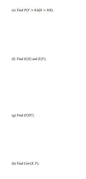 Solved 4. (40 points) consider the following joint | Chegg.com Solved 4. (40 points) consider the following joint | Chegg.com