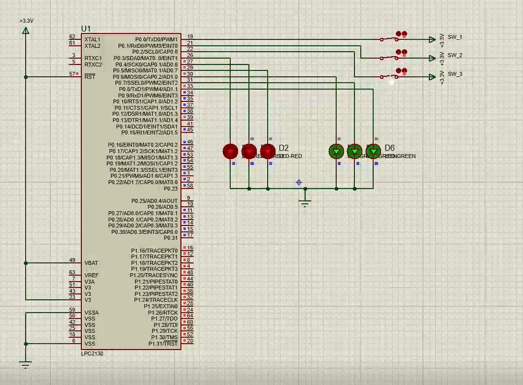 Solved C program code for this protues circuit Asap | Chegg.com