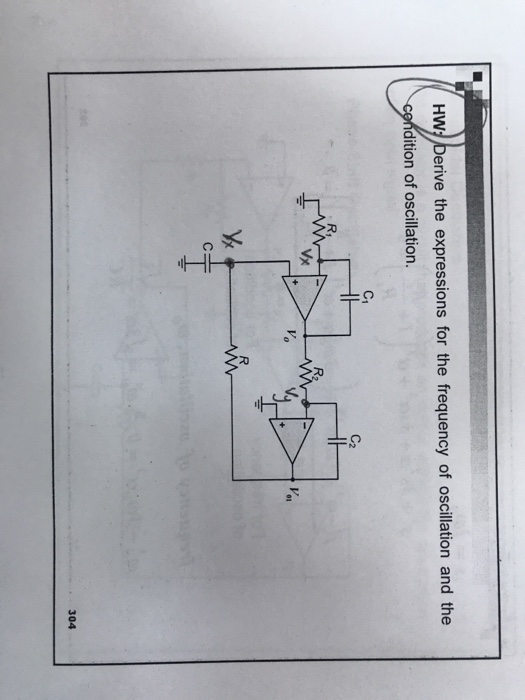 Solved Hw: Derive the expressions for the frequency of | Chegg.com
