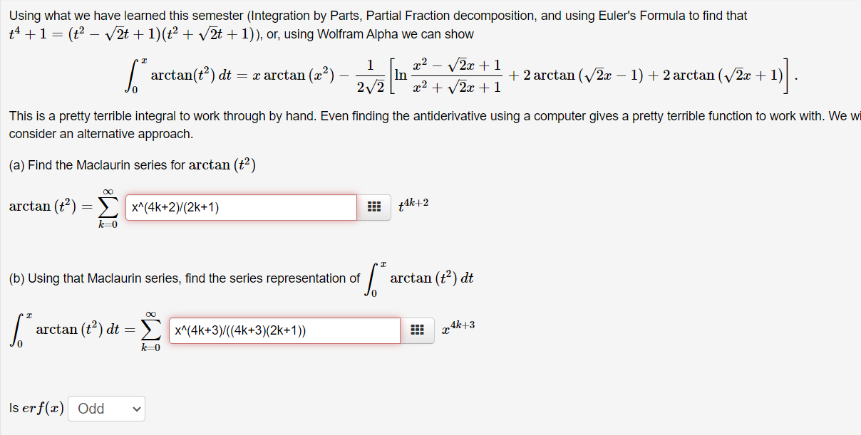 Solved Using what we have learned this semester (Integration | Chegg.com