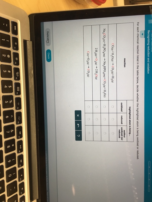 Solved and For each chemical reaction listed in the table | Chegg.com