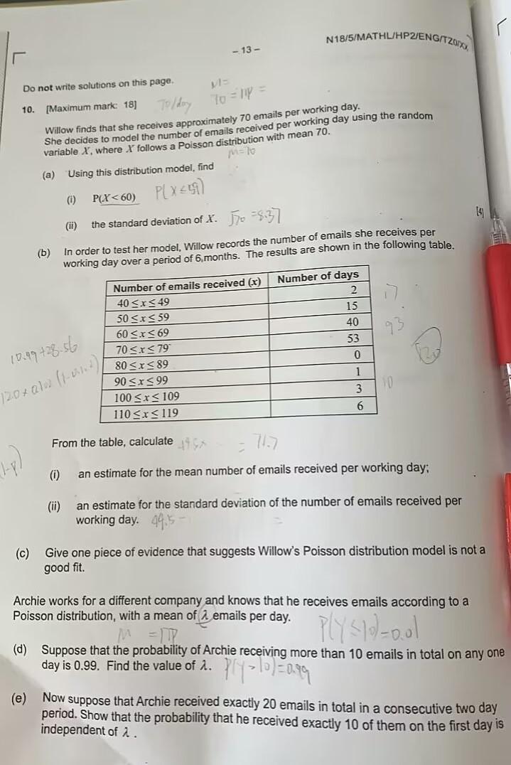 Solved Do not write solutions on this page. 10. [Maximum | Chegg.com