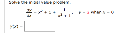 Solved Solve the initial value problem. dP = 2e3t, t20, P(O) | Chegg.com