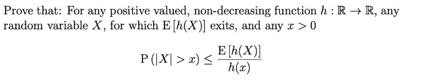 Solved Prove that: For any positive valued, non-decreasing | Chegg.com