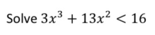 Solved Solve 3x3 + 13x2