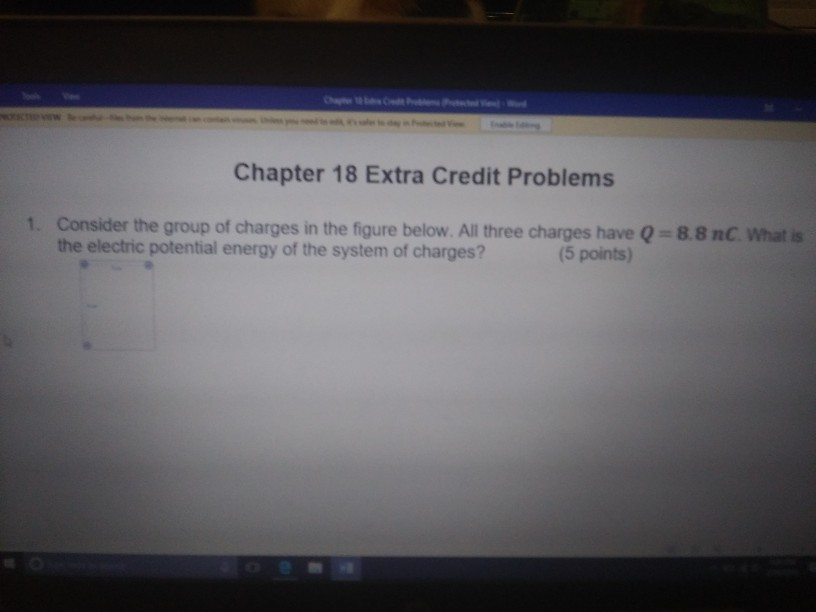 Solved Chapter 18 Extra Credit Problems 1. Consider the | Chegg.com