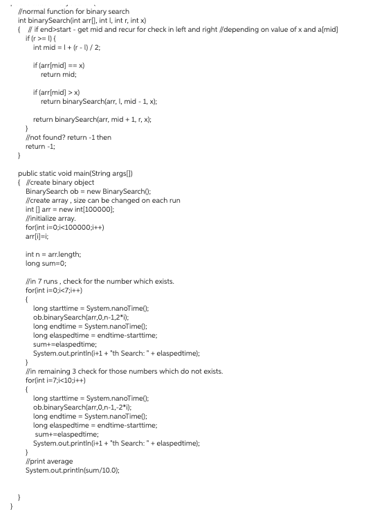 Part A 1 Implement The Jump Search Algorithm Jump 1799