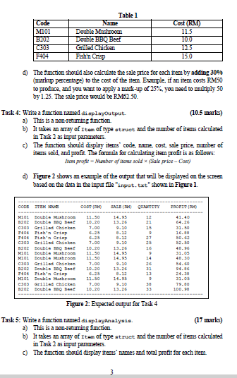 Solved Code M101 B202 C303 F404 Table 1 1 Name Double | Chegg.com