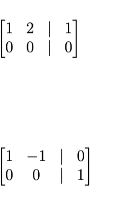 Solved For the matrices given in rref, write the solution of | Chegg.com