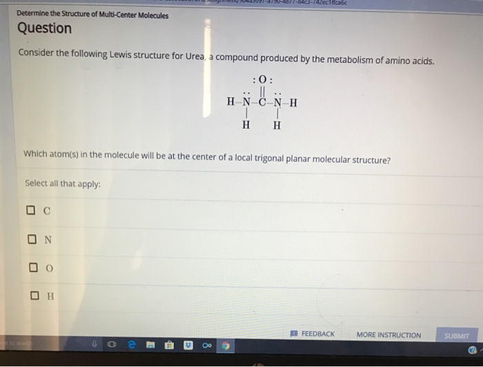 Solved 42ecifcabc Determine the Structure of Multi-Center | Chegg.com