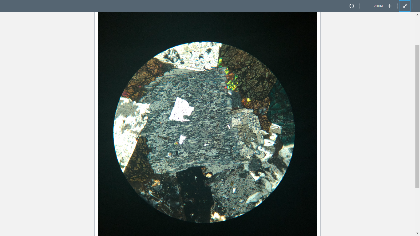 Solved What are the primocrysts in this rock? 2.What is the | Chegg.com