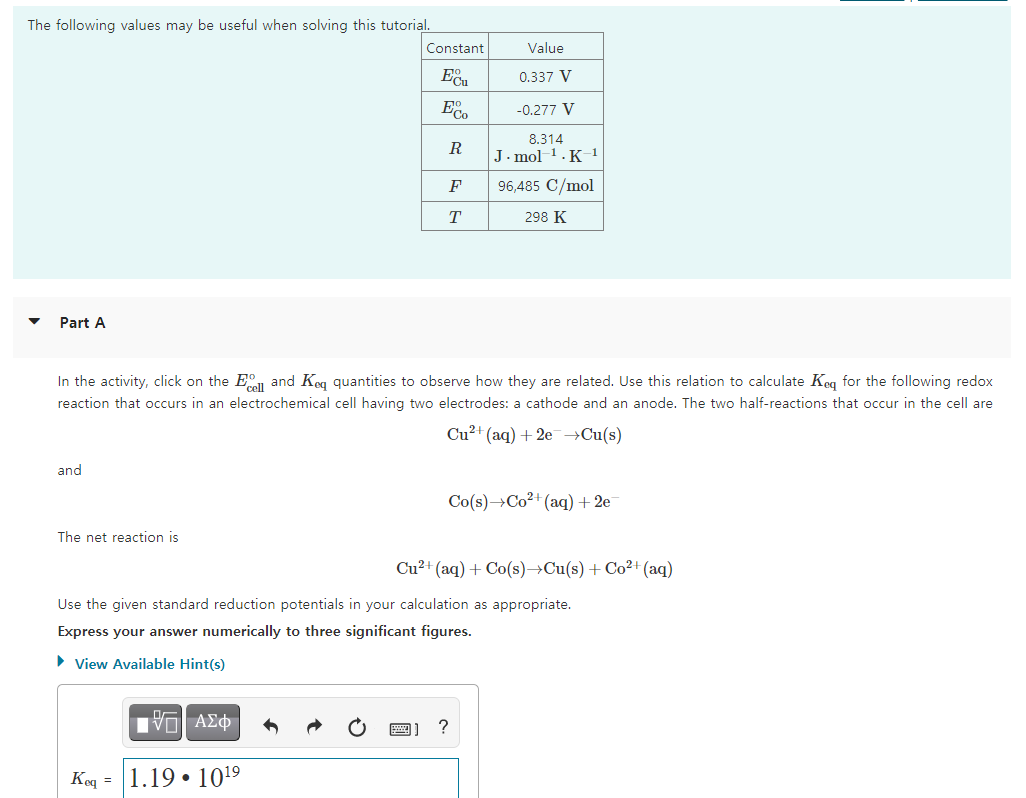Solved Value The following values may be useful when solving | Chegg.com