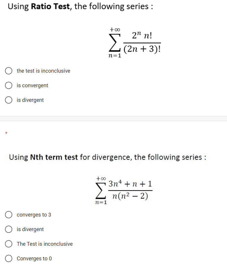 Solved Using Limit Comparison Test (LCT), the following | Chegg.com
