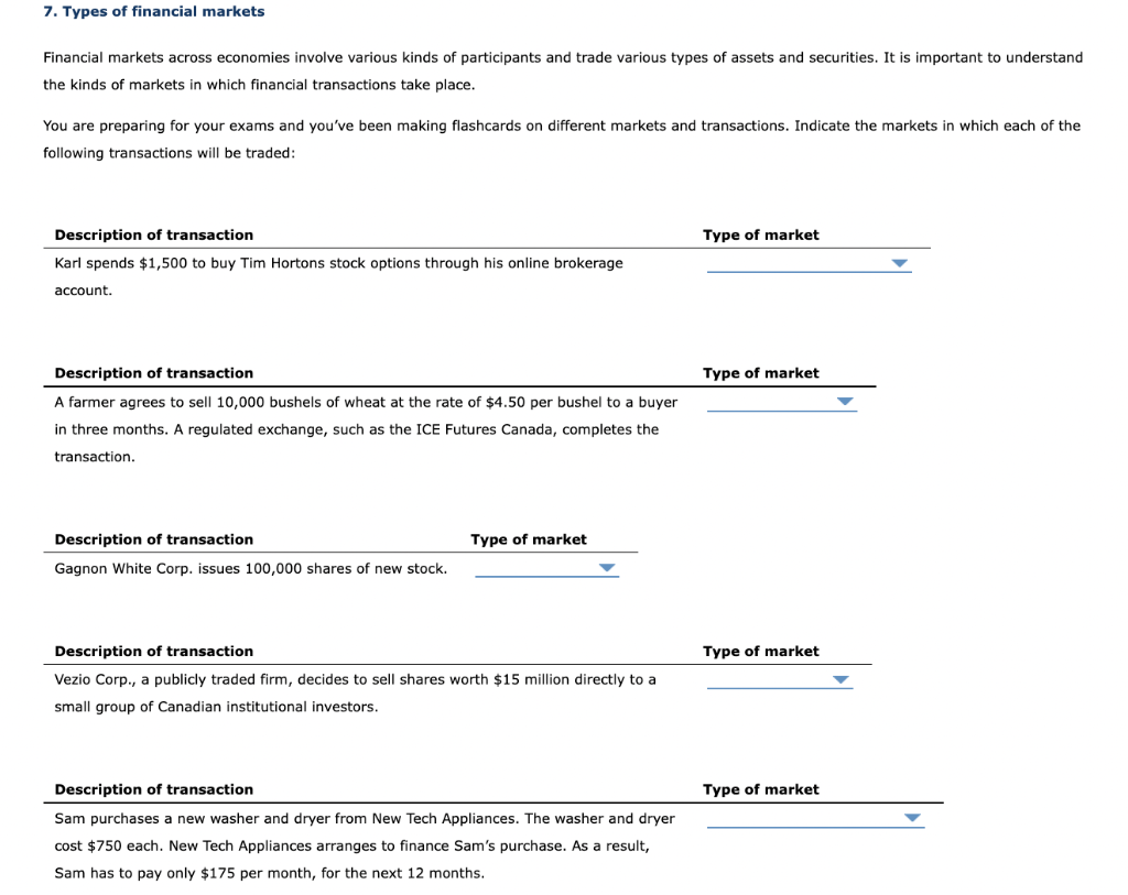 Solved options for the first blank: Physical asset | Chegg.com